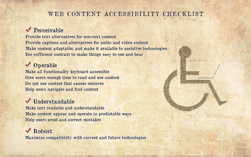 Title II Checklist (Website Accessibility) - Equal Access Advocates